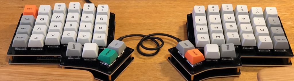 - A Keyboard called Iris